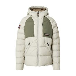 Napapijri Jacke 'MOESA' Herren Gr&ouml;&szlig;e S navy / grau / khaki