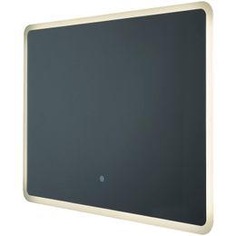 Nordlux LED Spiegelleuchte "Dovina 60x80", Energieeffizienz: F (A-G), transparent (klar), 1, H: 60cm, 1 Stk., Leuchten, LED Badleuchte