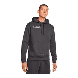 Nike Paris St. Germain Fleece Hoody Grau F080, Größe S - 11teamsports