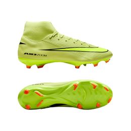 Nike Air Zoom Mercurial Superfly X Academy FG/MG Max Voltage Gelb F300, Größe 37,5, Herren, Fussballschuhe - 11teamsports