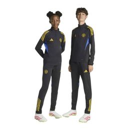 Adidas Manchester United Cup Training Sweatshirt 2025/2026 Kids Schwarz, Größe 164, Kinder, Fan Artikel - 11teamsports