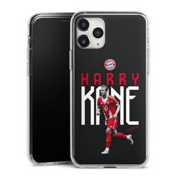 DeinDesign iPhone 11 Pro Max Handy Silikon H&uuml;lle Case transparent Handyh&uuml;lle Harry Kane Official Licensed Product Fc Bayern M&uuml;nchen Silikon Case