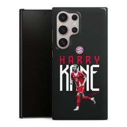 DeinDesign Galaxy S24 Ultra Handy Premium Case Smartphone Handyh&uuml;lle Schutzh&uuml;lle gl&auml;nzend Fc Bayern M&uuml;nchen Official Licensed Product Harry Kane Premium Case