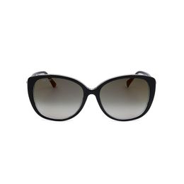 Jimmy Choo Damen-Sonnenbrille in Schwarz/ Grau - 62% | Größe 57 | Damen-brillen