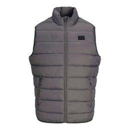 Jack & Jones Jack & Jones Steppweste in Grau - 46% | Größe XXL | Herrenjacken