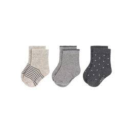 Lässig Lässig 3er-Set: Babysocken in Beige/ Grau/ Anthrazit - 35% | Größe 23-26 | Babysocken-strumpfhosen