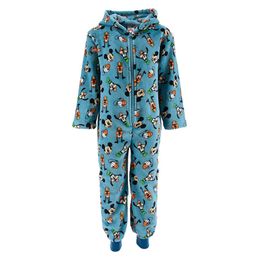 Disney Mickey Mouse Fleece-Overall "Mickey" in Blau - 61% | Größe 98 | Kinder-waesche