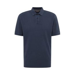 ELBSAND Poloshirt "Len" in Dunkelblau - 38% | Größe L | Herren-plussize
