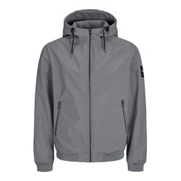 Jack & Jones Jack & Jones Übergangsjacke in Grau - 25% | Größe M | Herren-plussize