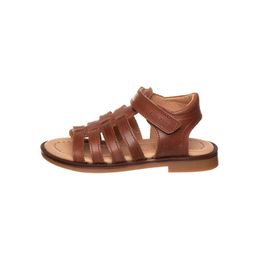 POM POM Leder-Sandalen in Hellbraun - 68% | Größe 31 | Kindersandalen