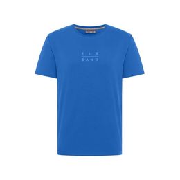 ELBSAND Poloshirt "Torben" in Blau - 44% | Größe M | Herren-plussize