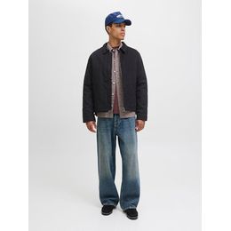 Jack & Jones Jack & Jones Übergangsjacke in Schwarz - 34% | Größe S | Herren-plussize