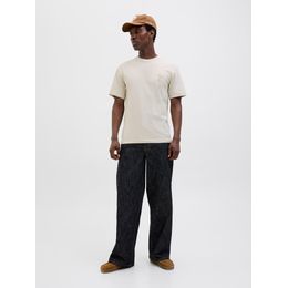 Jack & Jones Jack & Jones Shirt in Beige - 52% | Gr&ouml;&szlig;e M | Herren-plussize