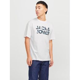 Jack & Jones Jack & Jones Shirt in Wei&szlig; - 33% | Gr&ouml;&szlig;e L | Herren-plussize