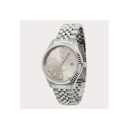 U.S. Polo Assn. Quarzuhr in Silber/ Beige - 66% | Herrenuhren
