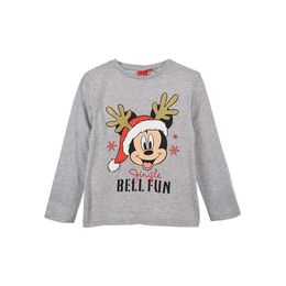 Disney Mickey Mouse Longsleeve "Mickey" in Hellgrau - 57% | Gr&ouml;&szlig;e 110 | Kinder-longsleeves