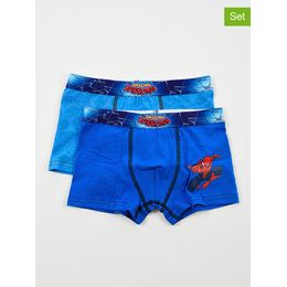 Spiderman 2er-Set: Boxershorts "Spiderman" in Blau - 50% | Größe 110/116 | Kinder-waesche
