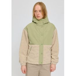 Mazine Winterjacke in Grün/ Beige - 39% | Größe XL | Damenjacken