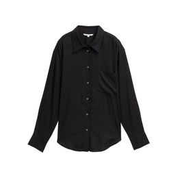 Tom Tailor Denim Hemd in Schwarz - 54% | Größe XL | Damen-blusen