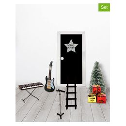 Tanner Wichteltür-Set "Rock Edition" in Schwarz - 15% | Dekofiguren
