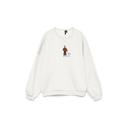 V&eacute;ro Moda Vero Moda Sweatshirt in Wei&szlig; - 47% | Gr&ouml;&szlig;e S | Damen-sweatshirts-jacken