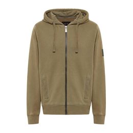 ELBSAND Sweatjacke "Deik" in Hellbraun - 51% | Größe L | Herren-sweatshirts-jacken