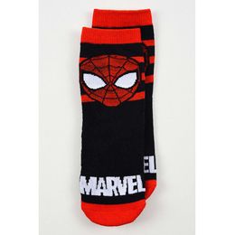 Spiderman ABS-Socken "Spiderman" in Rot/ Schwarz - 60% | Größe 31-34 | Babysocken-strumpfhosen