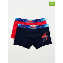 Spiderman 2er-Set: Boxershorts "Spiderman" in Rot/ Schwarz - 46% | Größe 98/104 | Kinder-waesche
