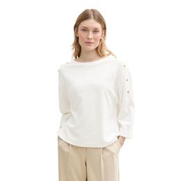 Tom Tailor Bluse in Creme - 65% | Größe XS | Damen-blusen