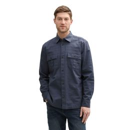 Tom Tailor Hemd in Blaugrau - 65% | Größe 3XL | Herren-plussize