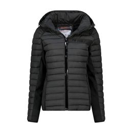 Geographical Norway Steppjacke "Aretha" in Schwarz - 77% | Gr&ouml;&szlig;e XXL | Damenjacken