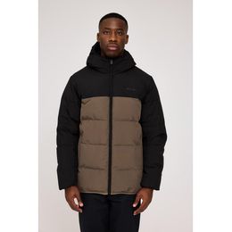 Mazine Winterjacke in Hellbraun/ Schwarz - 38% | Größe M | Herren-plussize