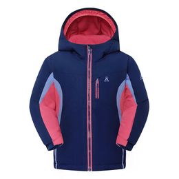 Kamik Winterjacke "Bree" in Dunkelblau/ Pink - 45% | Gr&ouml;&szlig;e 152 | Kinderjacken