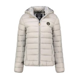 Geographical Norway Steppjacke "Atikamap" in Hellgrau - 68% | Gr&ouml;&szlig;e XL | Damenjacken