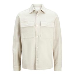 Jack & Jones Jack & Jones Hemd in Creme - 54% | Gr&ouml;&szlig;e M | Herren-plussize