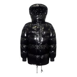 SikSilk Winter Jacket male Black size XXL