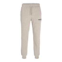 Jack & Jones Jack & Jones Sweathose in Beige - 55% | Gr&ouml;&szlig;e XL | Herren-plussize