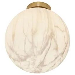 IT'S ABOUT ROMI Deckenleuchte "CARRARA", weiß, 1, Ø 28cm H: 22cm, 1 Stk., Leuchten, Marmor Look