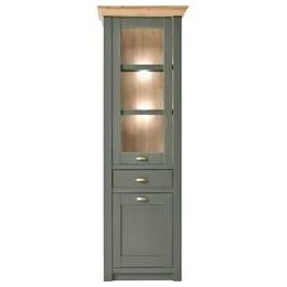 Vitrine Home Affaire "CAMBRIDGE", grün, B:68cm H:207cm T:45cm, FSC-zertifizierter Holzwerkstoff, Schränke, Höhe ca. 207 cm