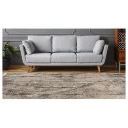 Teppich Kayoom "Adeon 500", grau, B:120cm H:13mm L:170cm, Polypropylen, Teppiche
