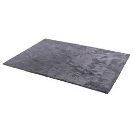 Schöner Wohnen Fellteppich "Tender" Gr. 4, grau (anthrazit), B:160cm H:26mm L:230cm, Kunstfaser, SCHÖNER WOHNEN-KOLLEKTION, Teppiche, Fellteppich, besonders weich durch Microfaser, Kunstfell, waschbar, Wohnzimmer