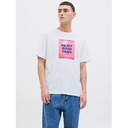 Jack & Jones Jack & Jones Shirt "Porto" in Wei&szlig; - 53% | Gr&ouml;&szlig;e S | Herren-plussize