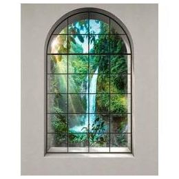 Vliestapete Komar "Digitaldruck Vlies - Rainforest - Größe 200 x 250 cm", bunt, B:200m L:250m, Vlies, Tapeten, Wohnzimmer, Schlafzimmer