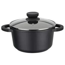 Kochtopf GSW "SilcoGuss noir", schwarz, H:11cm Ø:20cm, Töpfe, Induktion
