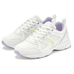 French Connection Sneaker FCUK, Damen, Gr. 37, bunt (weiß, lime, flieder), Obermaterial: 80% Textilmaterial, 20% Lederimitat. Futter: 100% Textilmaterial. Decksohle: 100% Textilmaterial. Laufsohle: 100% Synthetik, Mesh, mehrfarbig, Sportlich, Schuhe, Freizeitschuh, Halbschuh mit ultraleichter flexibler Sohle VEGAN