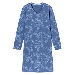 Schiesser Nachthemd ' Nightwear Serie ' Damen Gr&ouml;&szlig;e M aqua