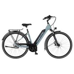E-Bike Fischer FAHRRAD "CITA 2404 688 43" Gr. 43, blau, Elektrofahrräder, 43cm, 28 Zoll (71,12cm)
