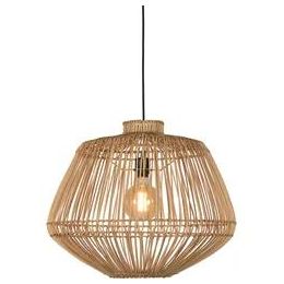 GOOD & MOJO Hängeleuchte "Madagascar", beige (natur), 1, Leuchten, Pendelleuchte, Pendellampe