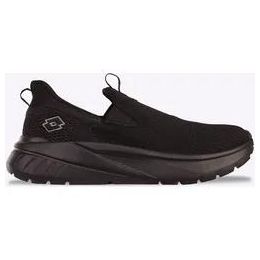 Slip-On Sneaker Lotto, Gr. 39, schwarz, Textil, Schuhe, Slipper, Sommerschuhe