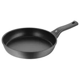 Bratpfanne WMF "PermaDur Premium", schwarz, B:29,4 H:5,5cm L:47,8 Ø:28cm, Pfannen, 28 cm, Antihaftversiegelung, Aluminiumguss, wärmereduzierender Griff